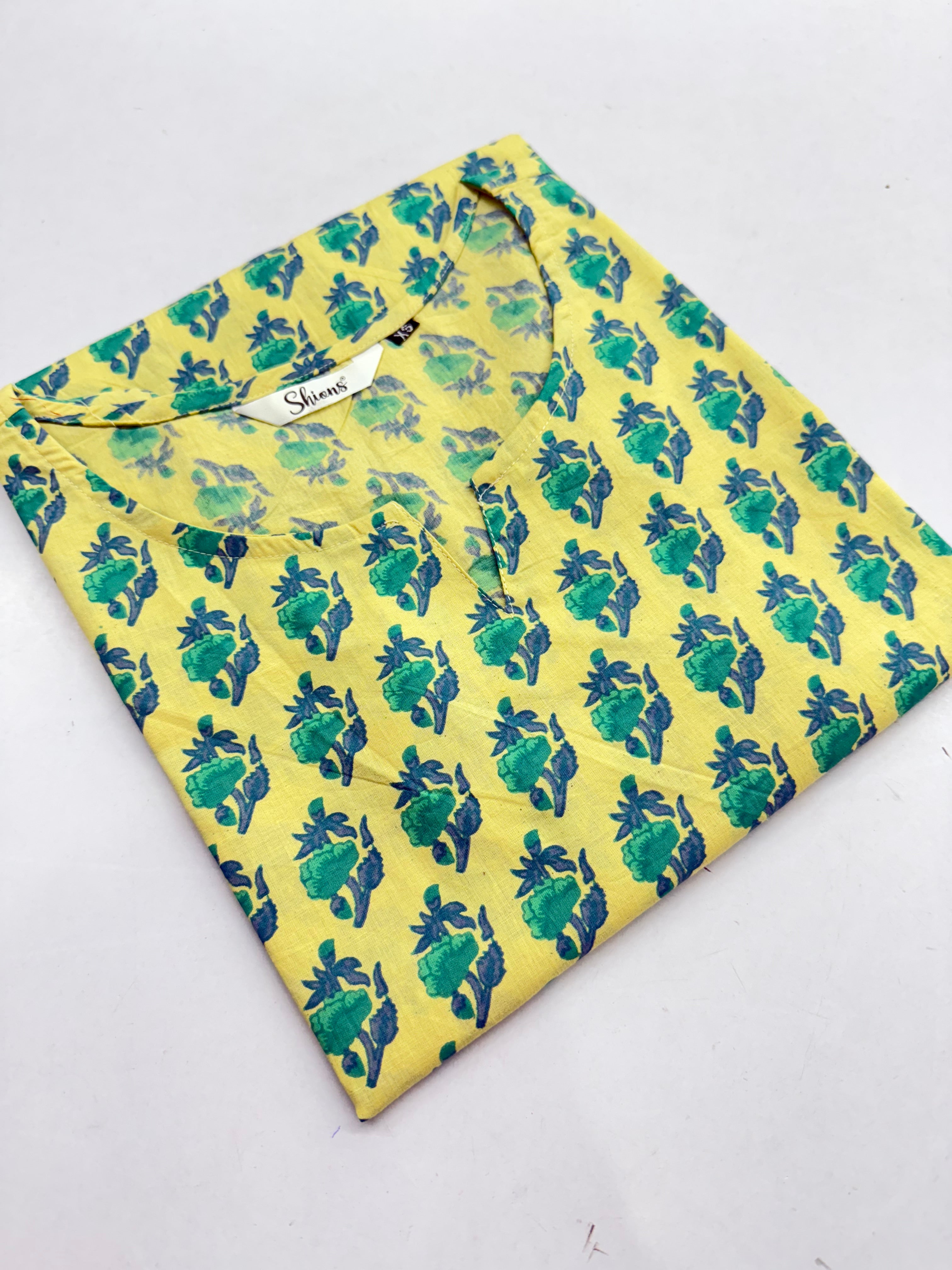 Fool Patti Short Kurta – Shions